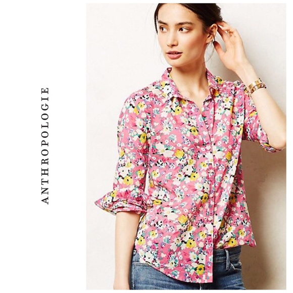 Anthropologie | Tops | Anthropologie Isla Button Down | Poshmark